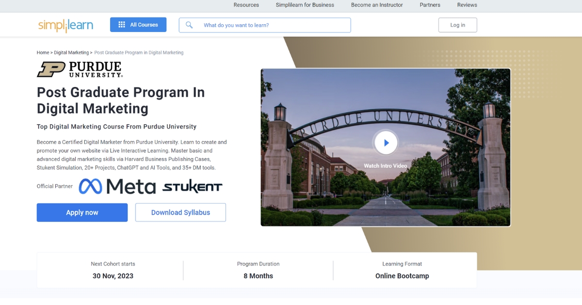 Best Digital Marketing Bootcamps | SparrowBoost